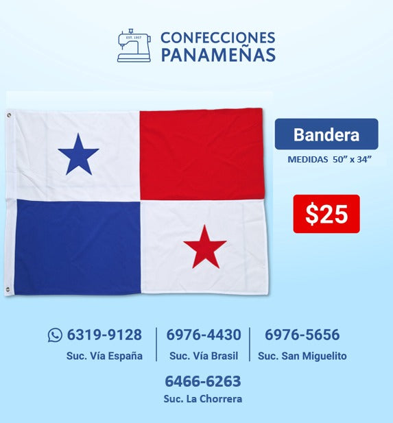 BANDERA DE PANAMA– confeccionespanama