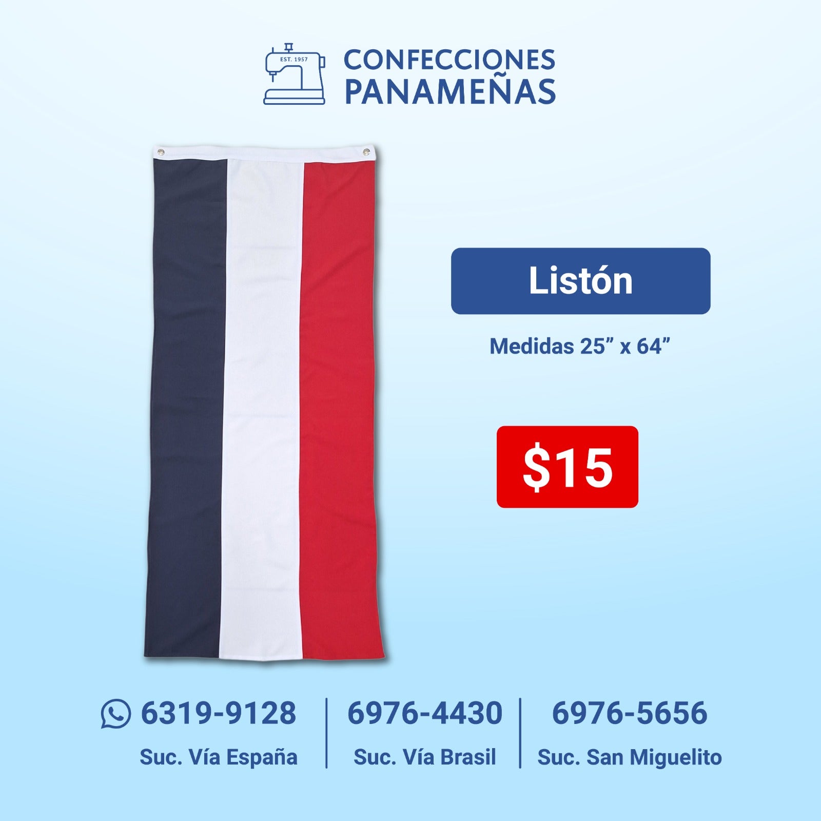 LISTON– confeccionespanama